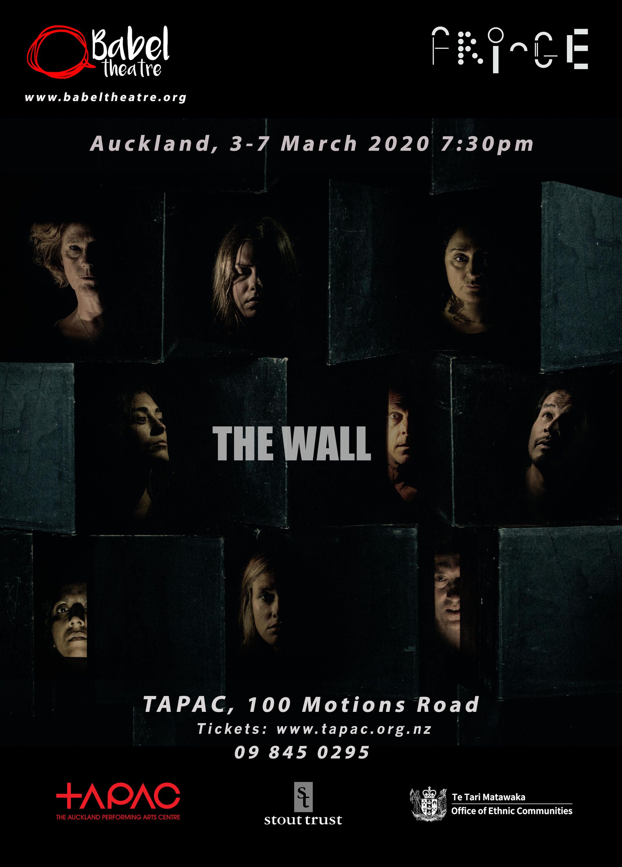 BABEL THEATRE PRESENTS THE WALL AT AUCKLAND FRINGE FESTIVAL | The Big Idea