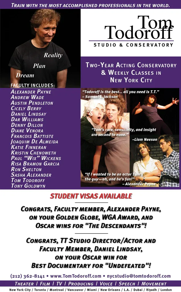 Articles written by Tom Todoroff and published in Backstage | The Big Idea