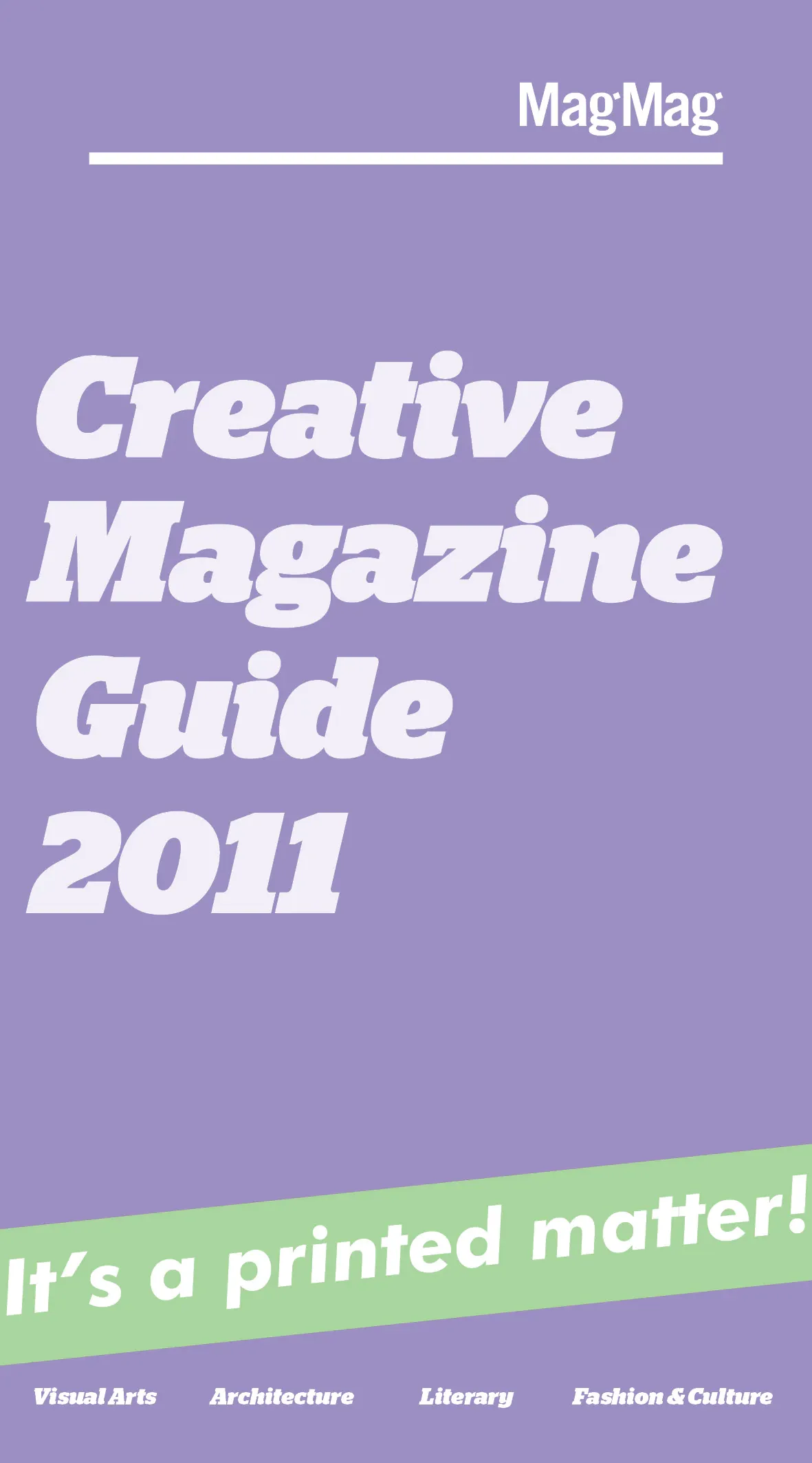 MagMag launches the Creative Magazine Guide! | The Big Idea