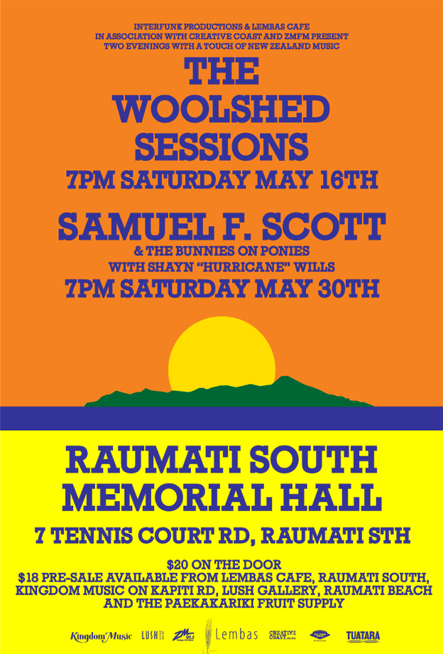 The Wooshed Sessions and Samuel F. Scott in Kapiti | The Big Idea