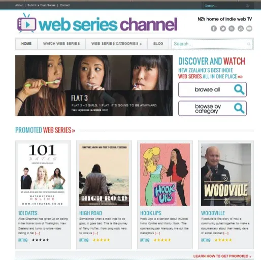 Online Channel for NZ Web Series Launches | The Big Idea