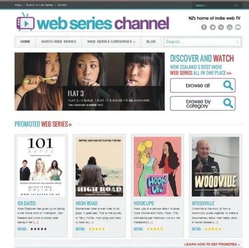 Online Channel for NZ Web Series Launches | The Big Idea
